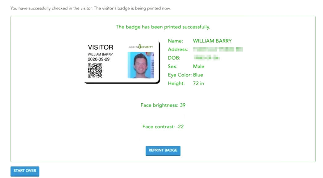 [Visitor Checkin Station] Setup Instructions Overview – Green Security